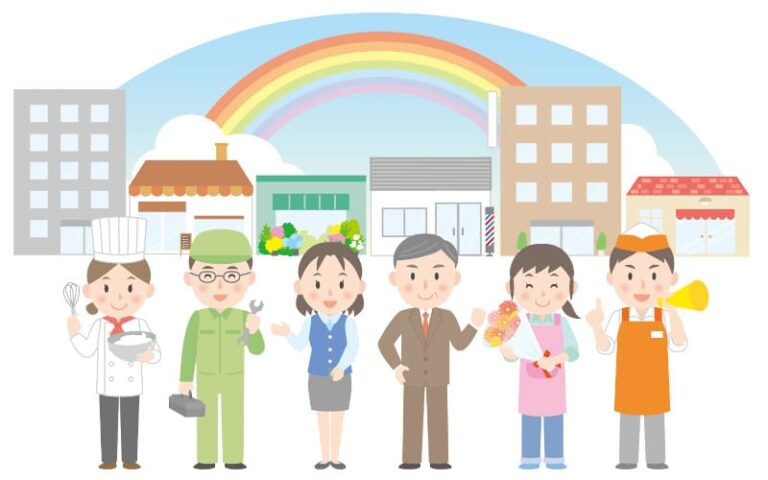 work at・work in・work forの違い！英語で「～で働く」の使い方